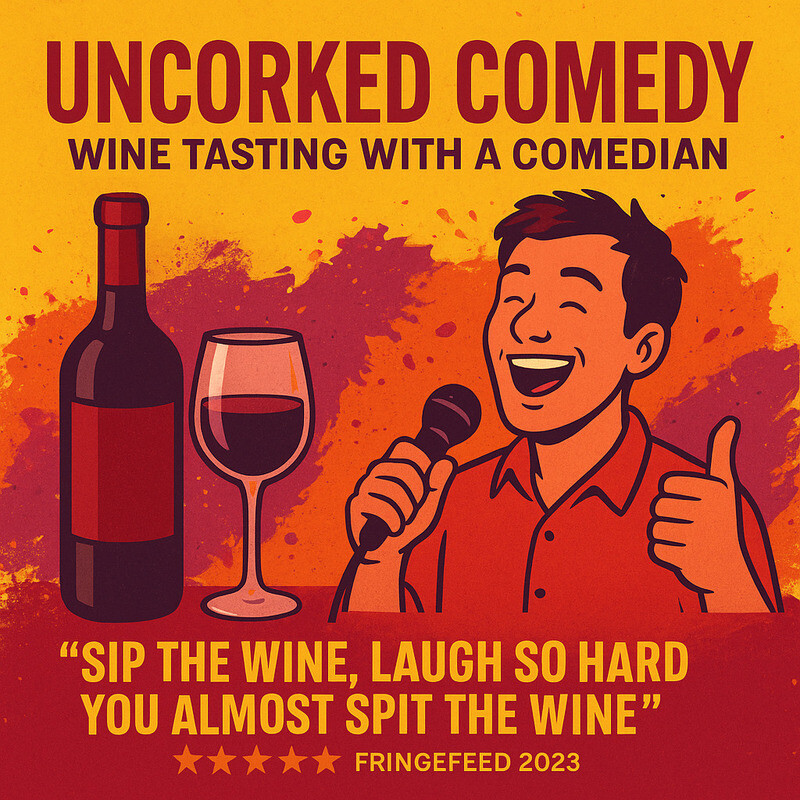Uncorked Comedy: Wine Tasting with a Comedian | FRINGE WORLD - 21 ...