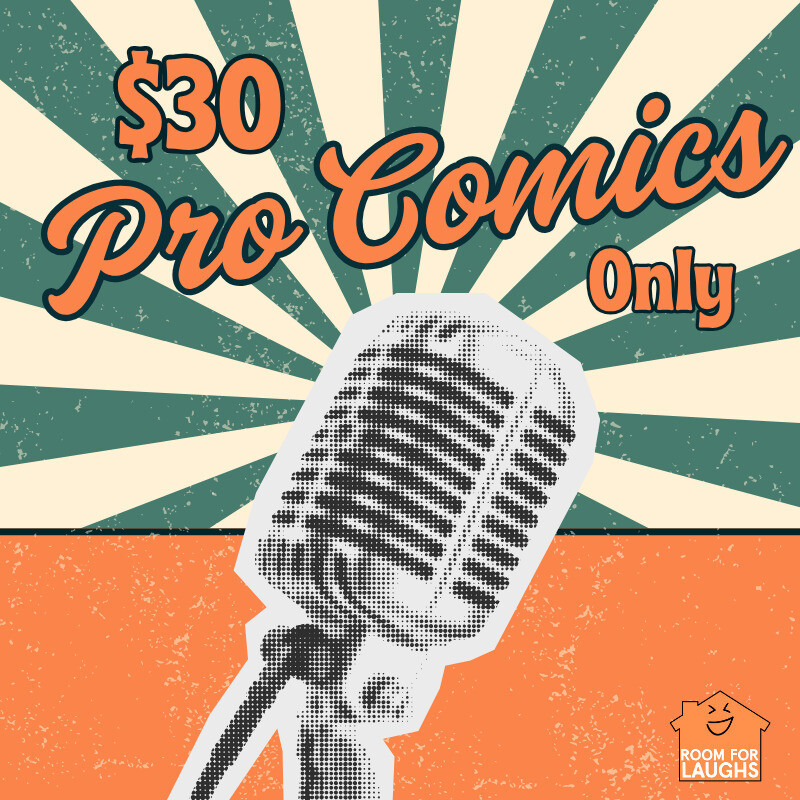 $30 PRO COMICS ONLY! | FRINGE WORLD - 21 January - 15 February 2026